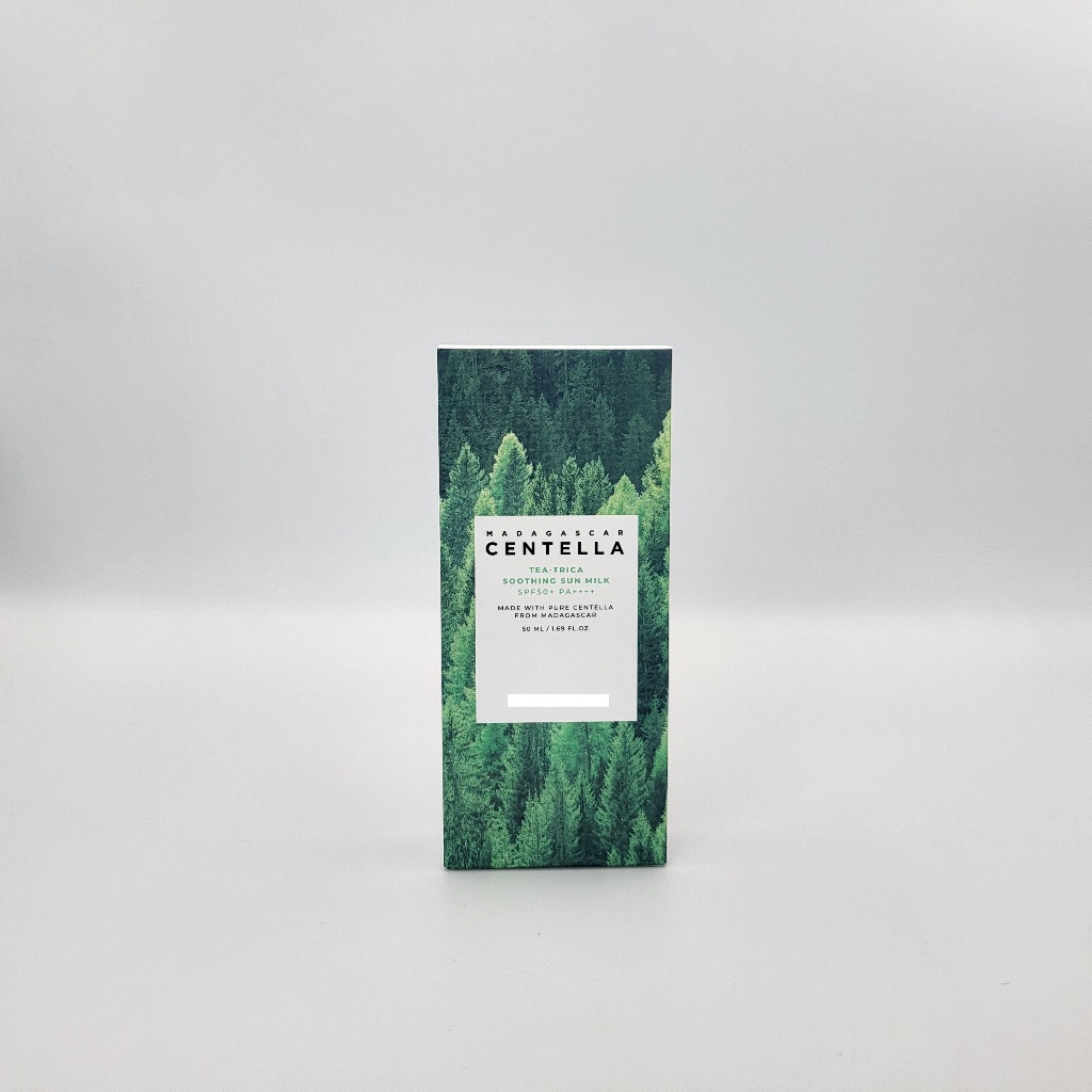 Madagascar Centella Tea-Trica Soothing Sun Milk 50ml | Shopee Thailand