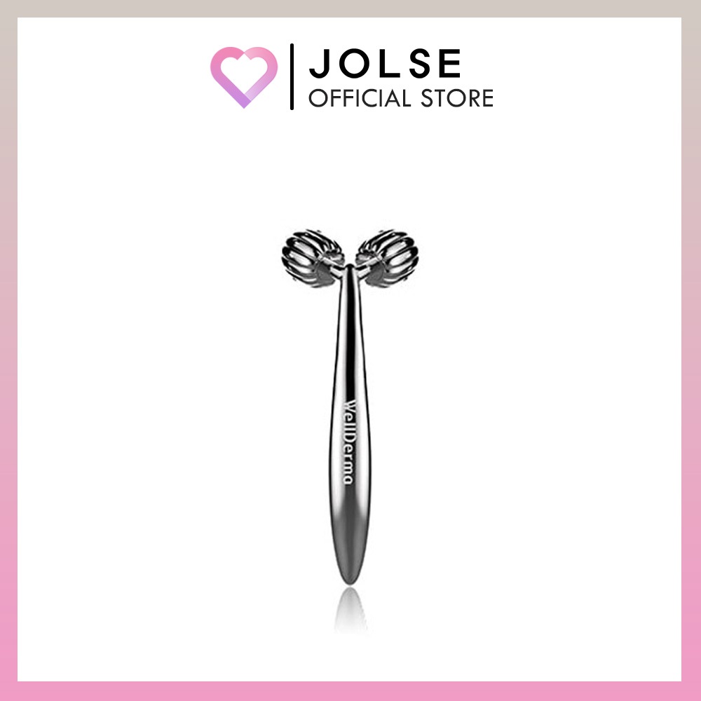 WellDerma Face Lifting Roller Dark Silver 1 ชิ้น | Shopee Thailand