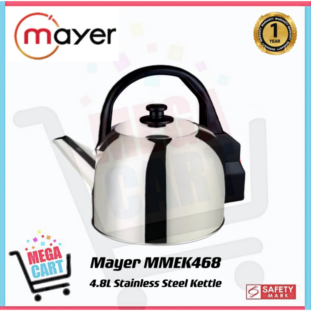 Mayer MMEK468 / Mistral 4.8L กาต้มน้ําสแตนเลส MEK486L MEK 468L MEK 468 ...