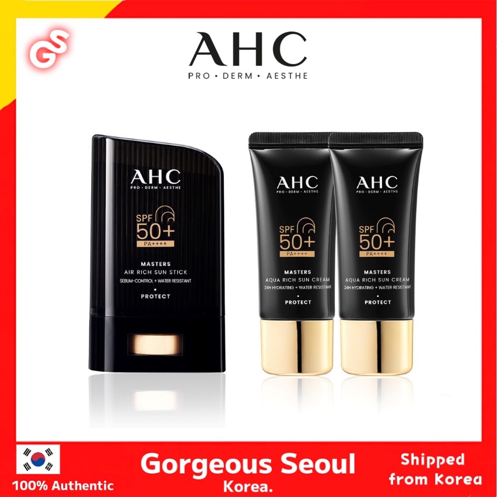 【AHC】Master's Rich Sun Cream Special Double (30 มล. + 30 มล.) / ครีมกัน ...