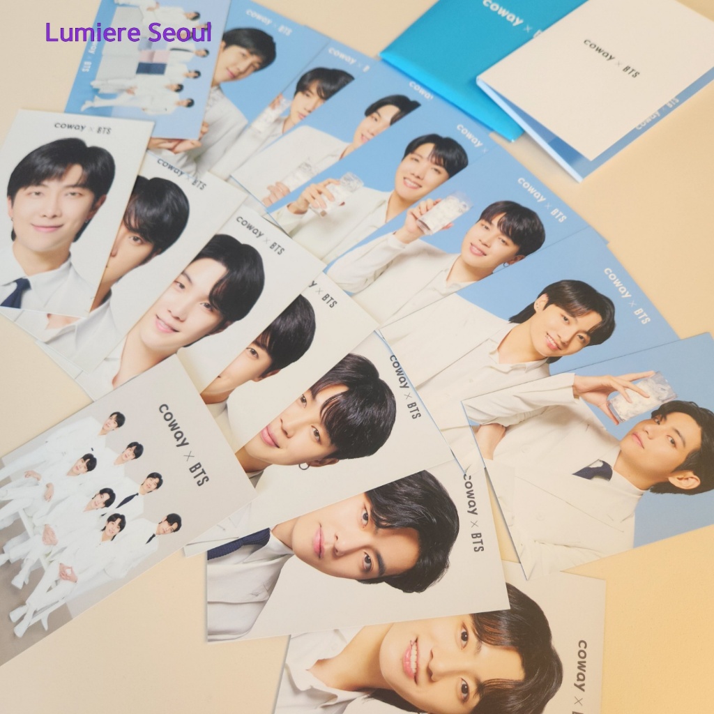 BTS Coway Mini Photobook (ขนาดโปสการ์ด) + ซองอย่างเป็นทางการ | Shopee ...