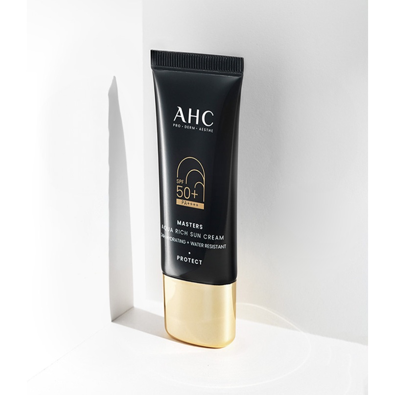 Ahc Masters Aqua Rich Sun Cream SPF50+ ครีมกันแดดเกาหลี ครีมกันแดดกอล์ฟ (1 แถม 1) | Shopee Thailand