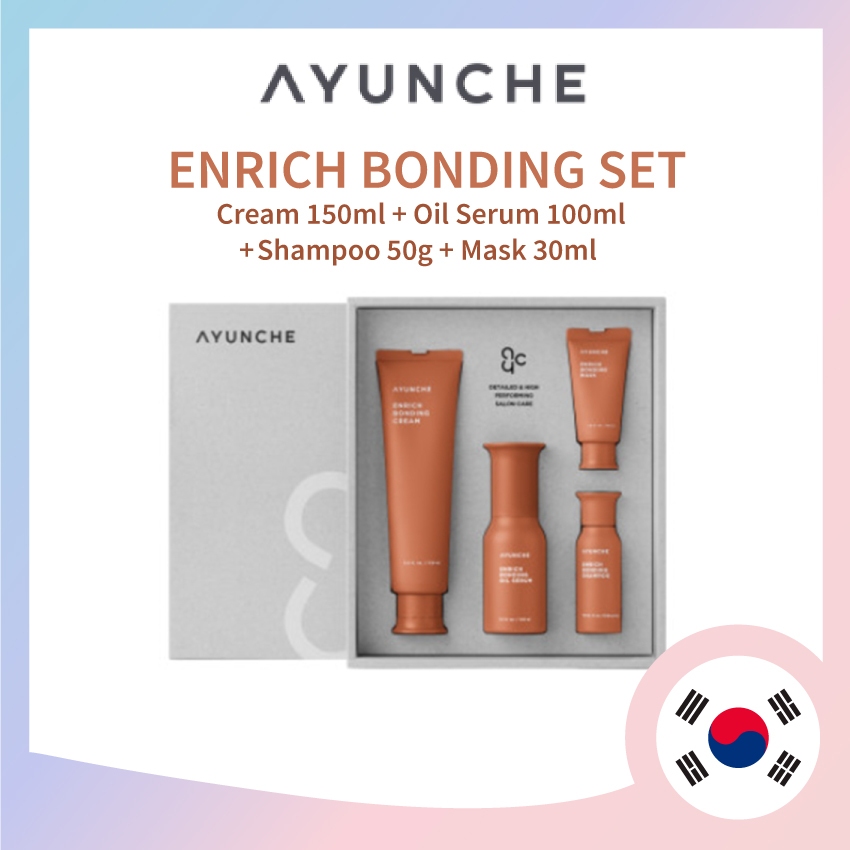 [AYUNCHE] Enrich Bonding SET / Enrich Bonding Cream , Enrich Bonding Oil Serum, Enrich Bonding ...
