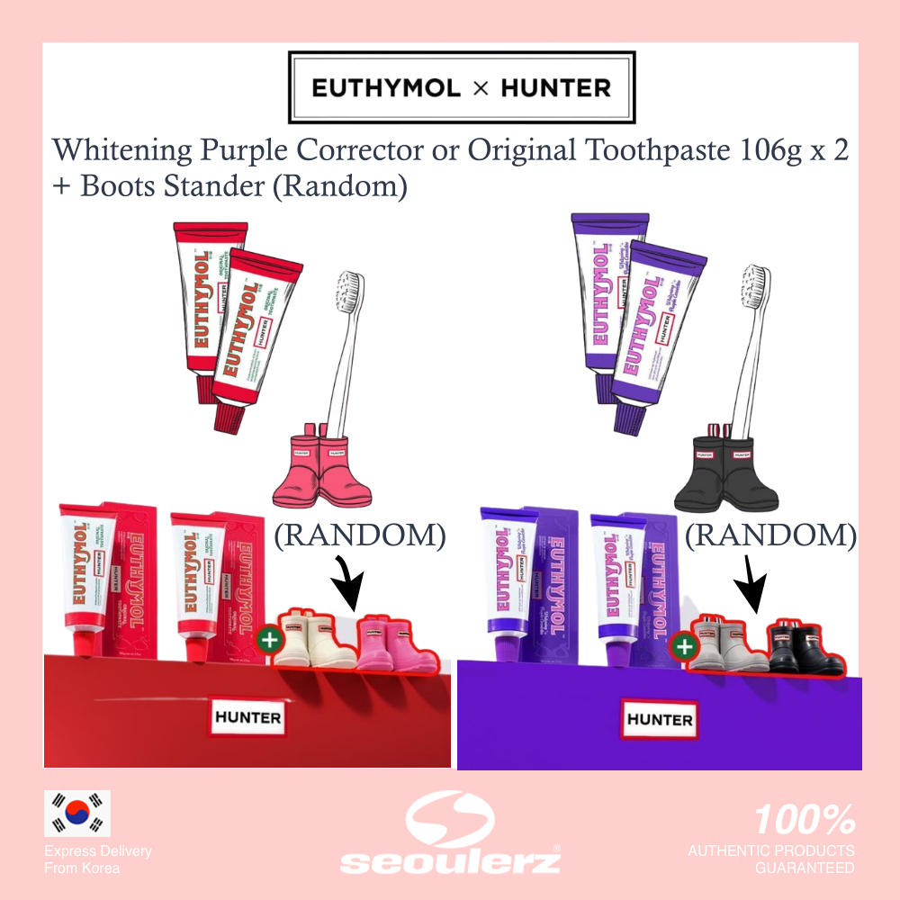 [EUTHYMOL] Whitening Purple Corrector or Original Toothpaste 106g x 2 ...