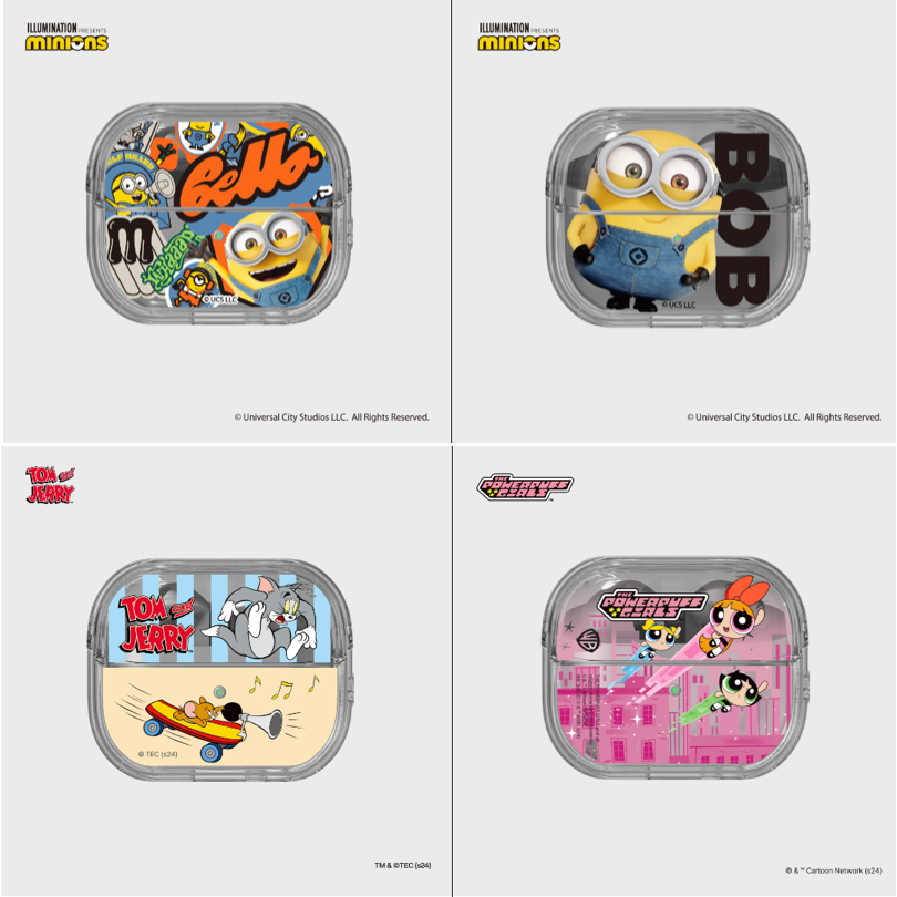 Samsung powerpuff girls minions แฮร์รี่พอตเตอร์แบทแมนเคสใสสําหรับ ...