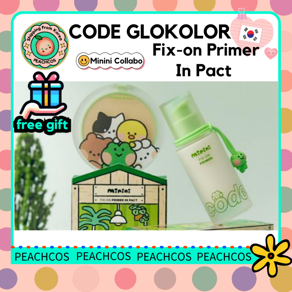️[CODE Gloklor] Fix-on Primer 30ml / Fix-on Primer In Pact 11g ️มินินี ...