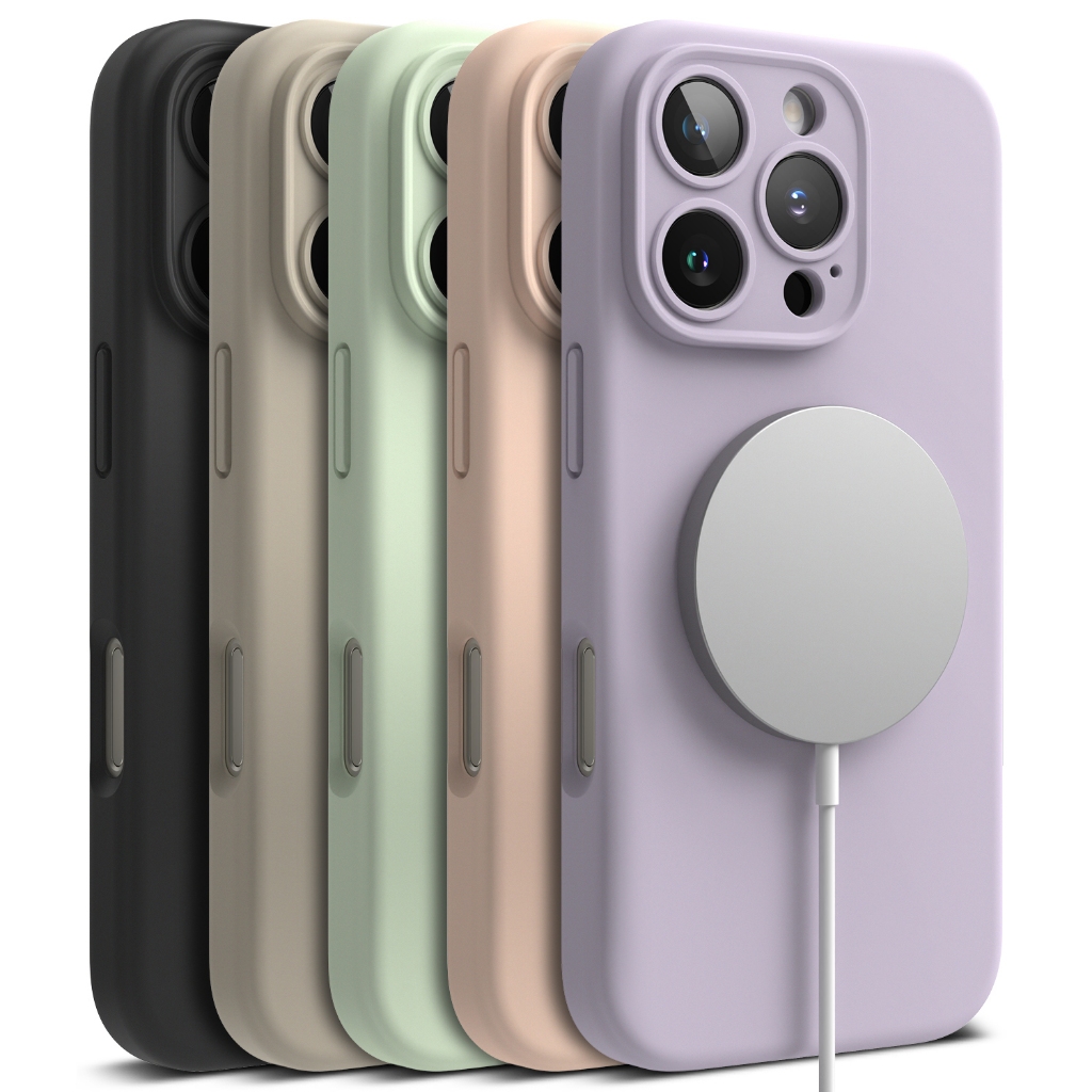 Ringke Silicone Magnetic สําหรับ iPhone 16 Pro Max 16 Pro เคสซิลิโคน ...