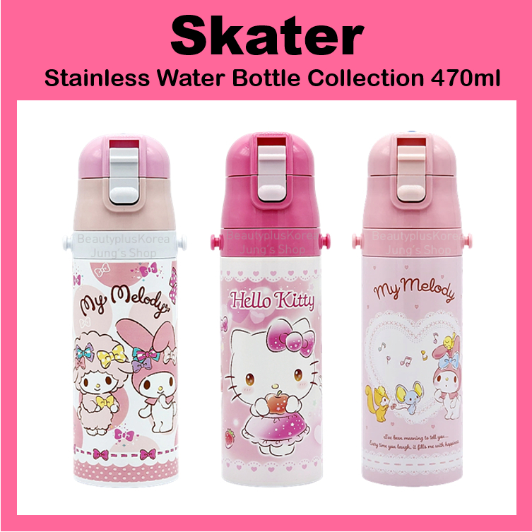 [SKATER] คอลเลกชันขวดน้ําสแตนเลส My Melody/Hello Kitty 470ml SDC4 | Shopee Thailand