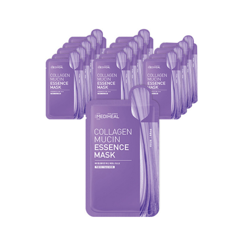 Mediheal Collagen Musin Essence Mask Pack 20 ml 1 ชิ้น 15 ชิ้น | Shopee ...