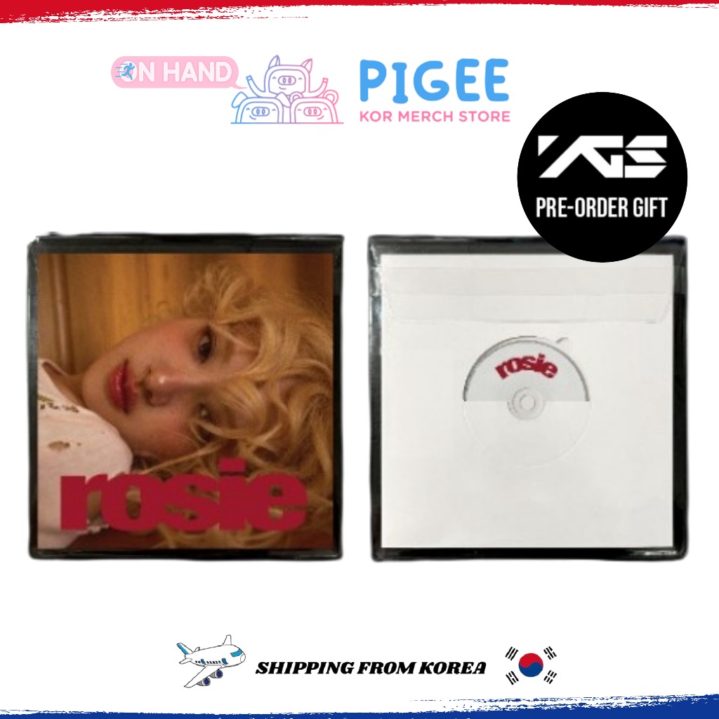 [POB] ROSE - [ ROSIE ] 1ST STUDIO (KR / RETAIL EXCLUSIVE) | Shopee Thailand