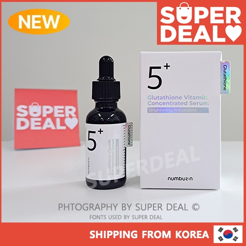 numbuzin No.5 Glutathione Vitamin Concentrated Serum 30ml | Shopee Thailand