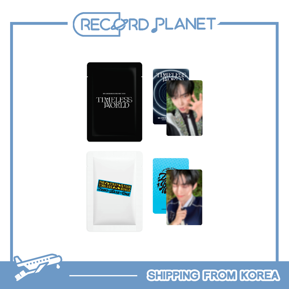 Zerobaseone(zb1) - 2024 ZEROBASEONE THE FIRST TOUR [TIMELESS WORLD] การ์ด MD OFFICIAL | Shopee ...