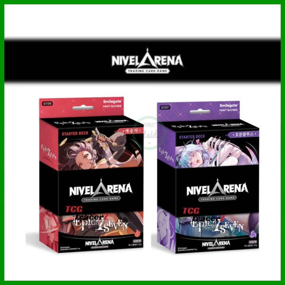 เกาหลี เกาหลี 🇰🇷 NIKKE-Goddess Of Victory Nivel ARENA Starter Deck Epic 7 Seven Starter ST06 ...