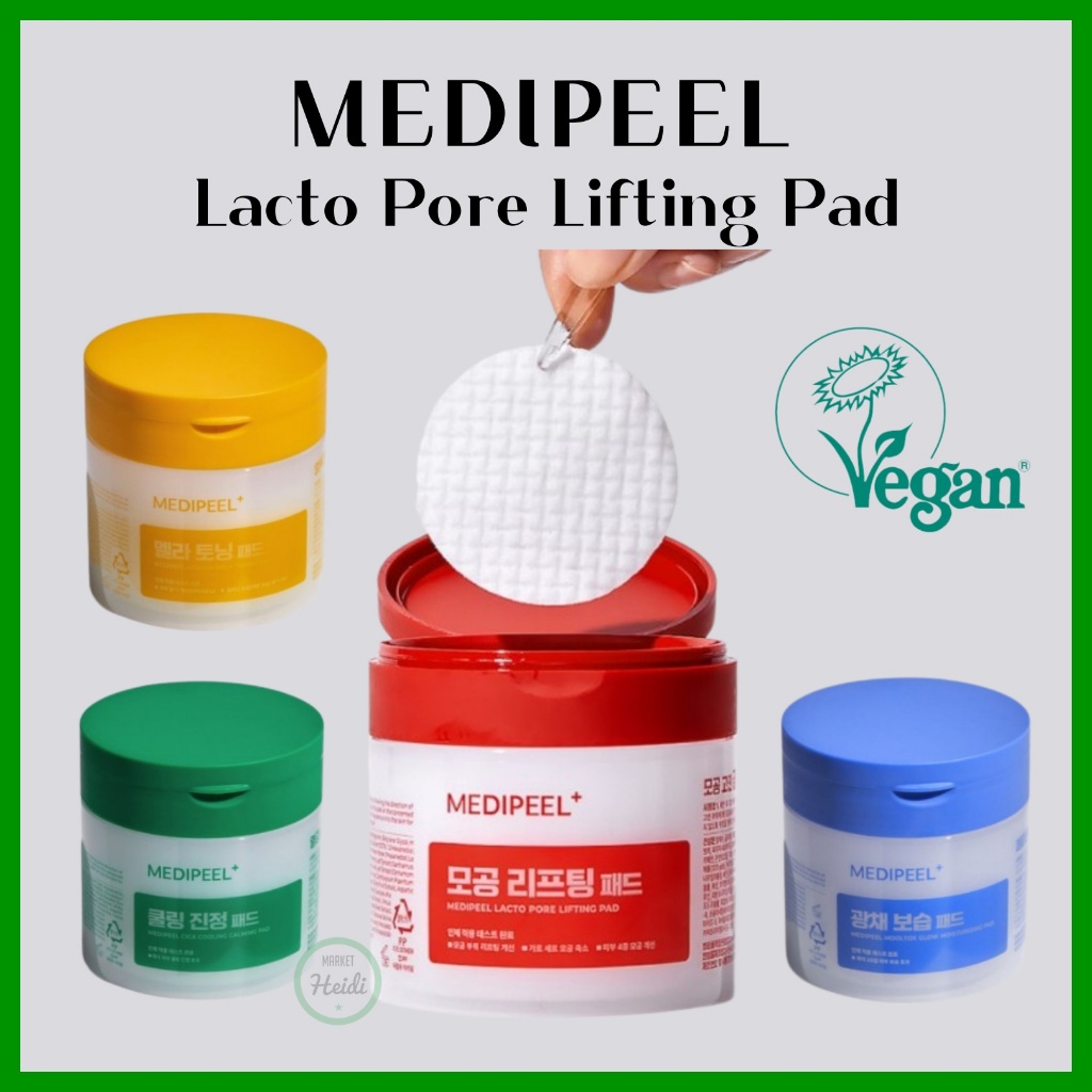 เกาหลี 🇰🇷 Medipeel Toner Pad 50 แผ่น / Lacto Pore Lifting Pad / Cica ...