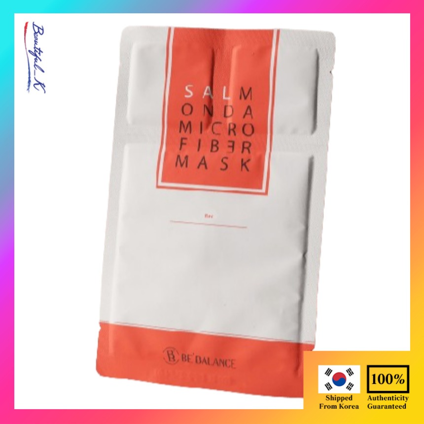 Bebalance Salmon DA Microfiber Mask 10P _Beautiful_K | Shopee Thailand