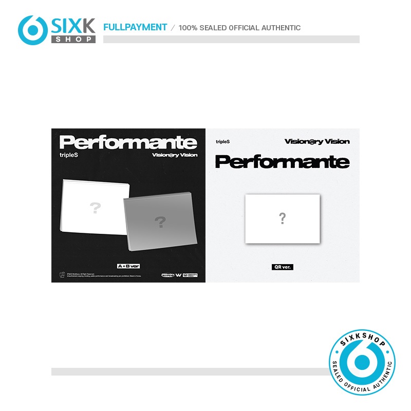 TripleS Full Album Visionary Vision [Performante] | Shopee Thailand