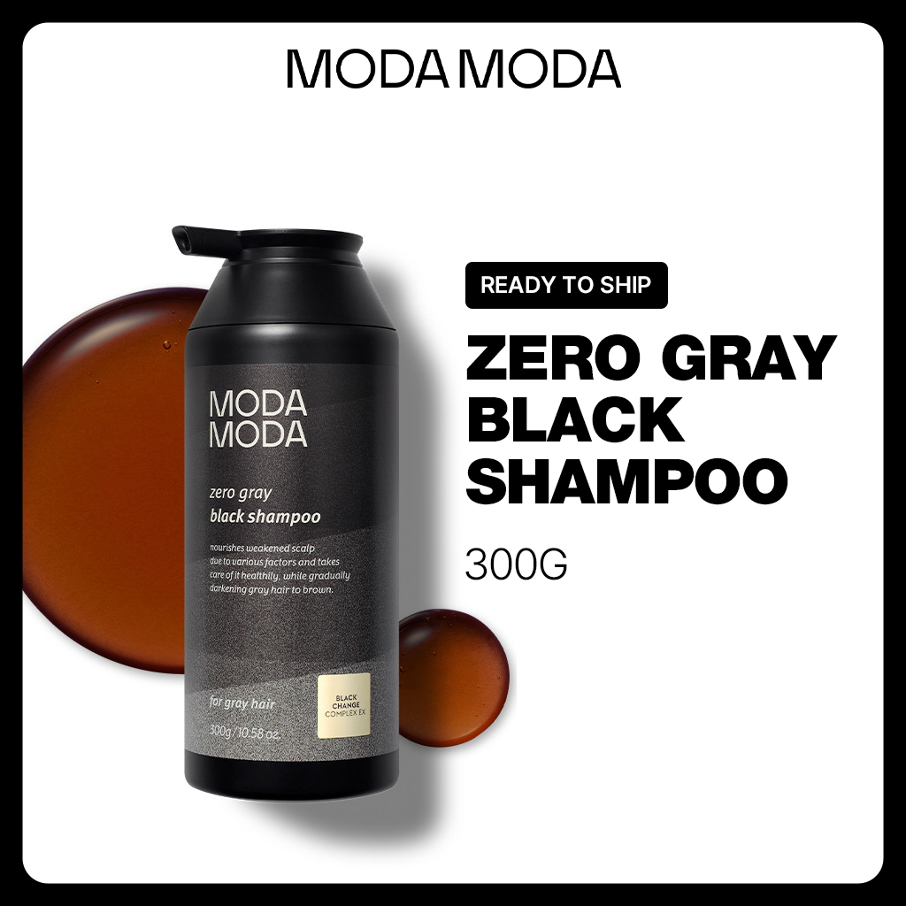 [MODAMODA] Zero Grey Black Shampoo 100g 300g | Shopee Thailand