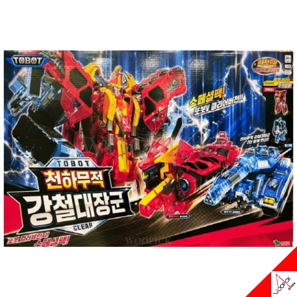 Tobot V 2024 หุ่นยนต์หม้อแปลง INVINCIBLE Clear Ver Commander Universe ...