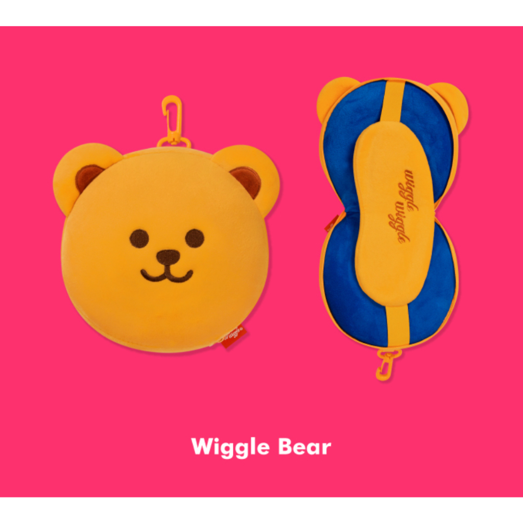 [Wiggle Wiggle] FOLDING SLEEP CUSHION SET - Wiggle Bear | Shopee Thailand