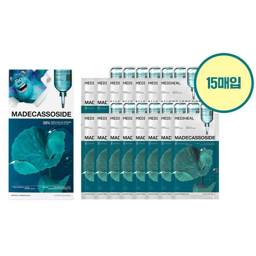 Mediheal x Disney Pixar Edition Madecassoside Essential Mask Blemish ...