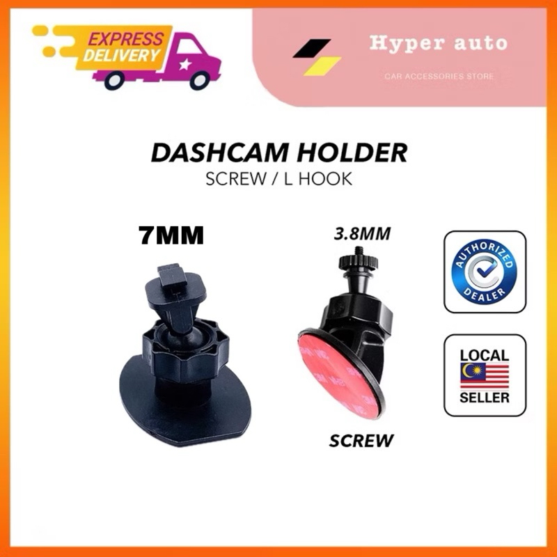 เครื่องบันทึกวิดีโอรถยนต์ 3M เทป Mount bracket สําหรับ Dash Cam สกรู/L ...