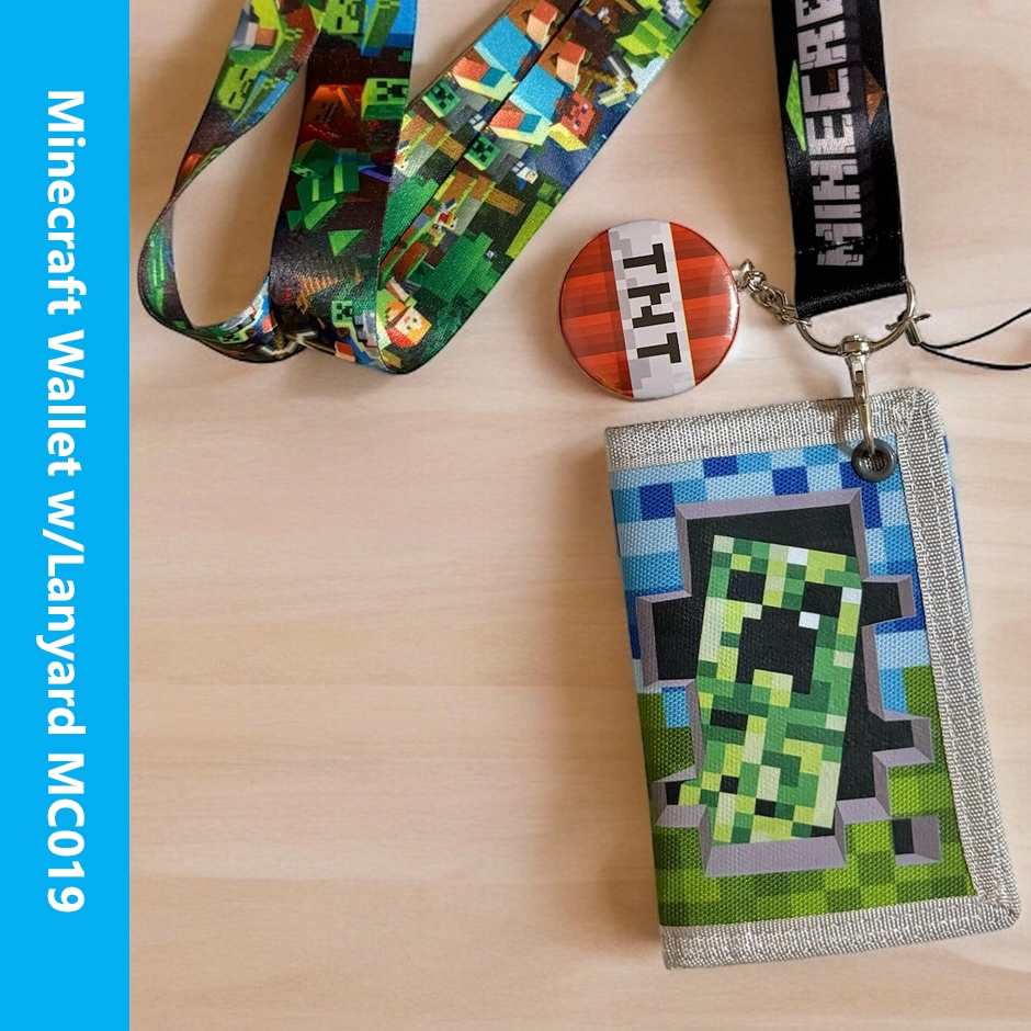 กระเป๋าสตางค์ Minecraft Creeper ใน | Shopee Thailand