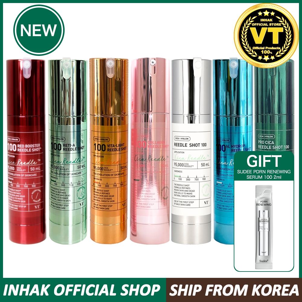 [VT] Reedle SHOT 100/300/700 Essence 7Types(RETI-A/COLLAGEN/PRO-CICA/VITA-LIGHT/RED BOOSTER ...