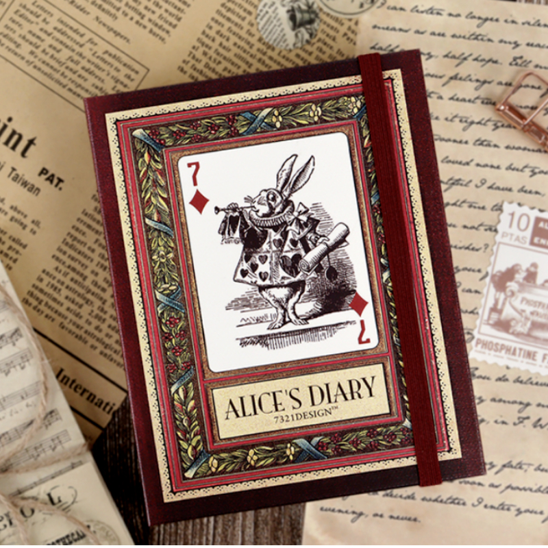 [KOREA] 2025 Alices Diary vol 01 Memo Notepad Kraft Diary Student Workbook Reward Book | Shopee ...