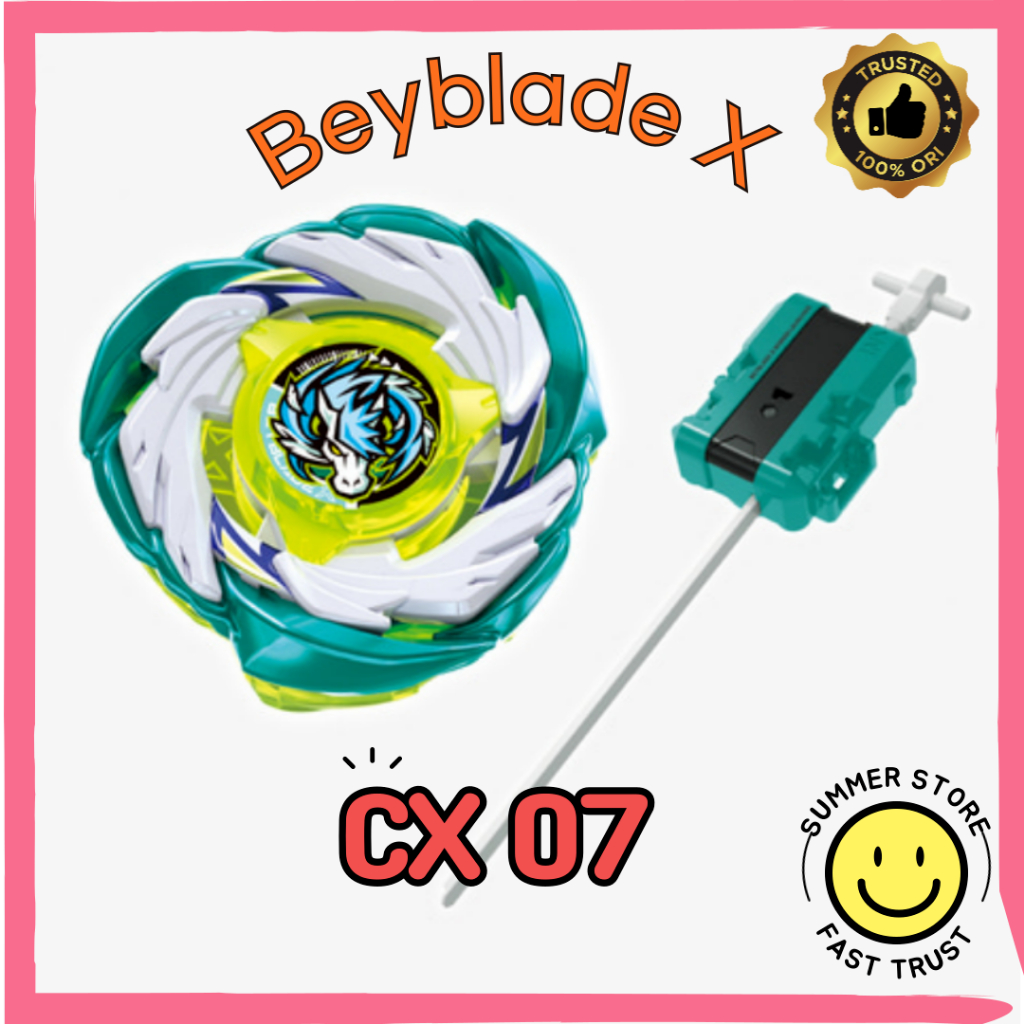 [TAKARA TOMY] BEYBLADE X CX-07 Pegasus Blast ATr (ไม่มีธนาคาร) | Shopee ...