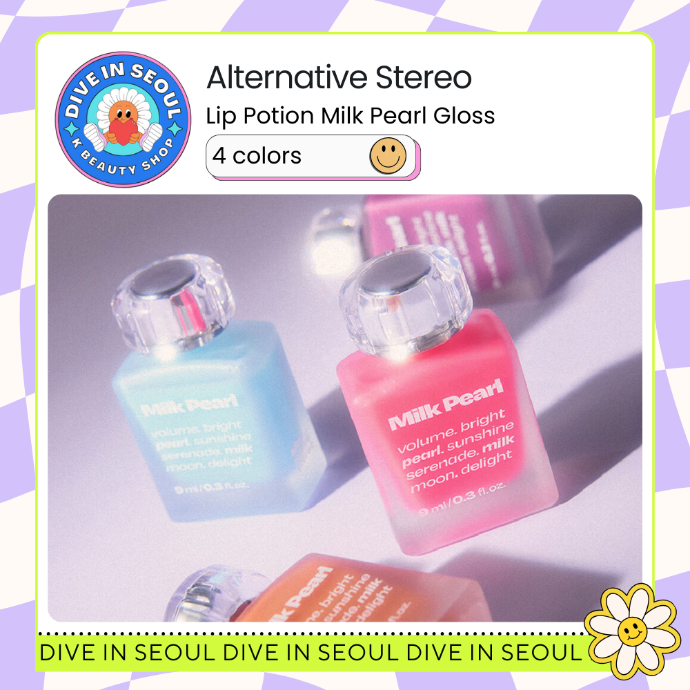 [ALTERNATIVE STEREO] Alternativestereo Lip Potion Milk Pearl Gloss – 4 ...