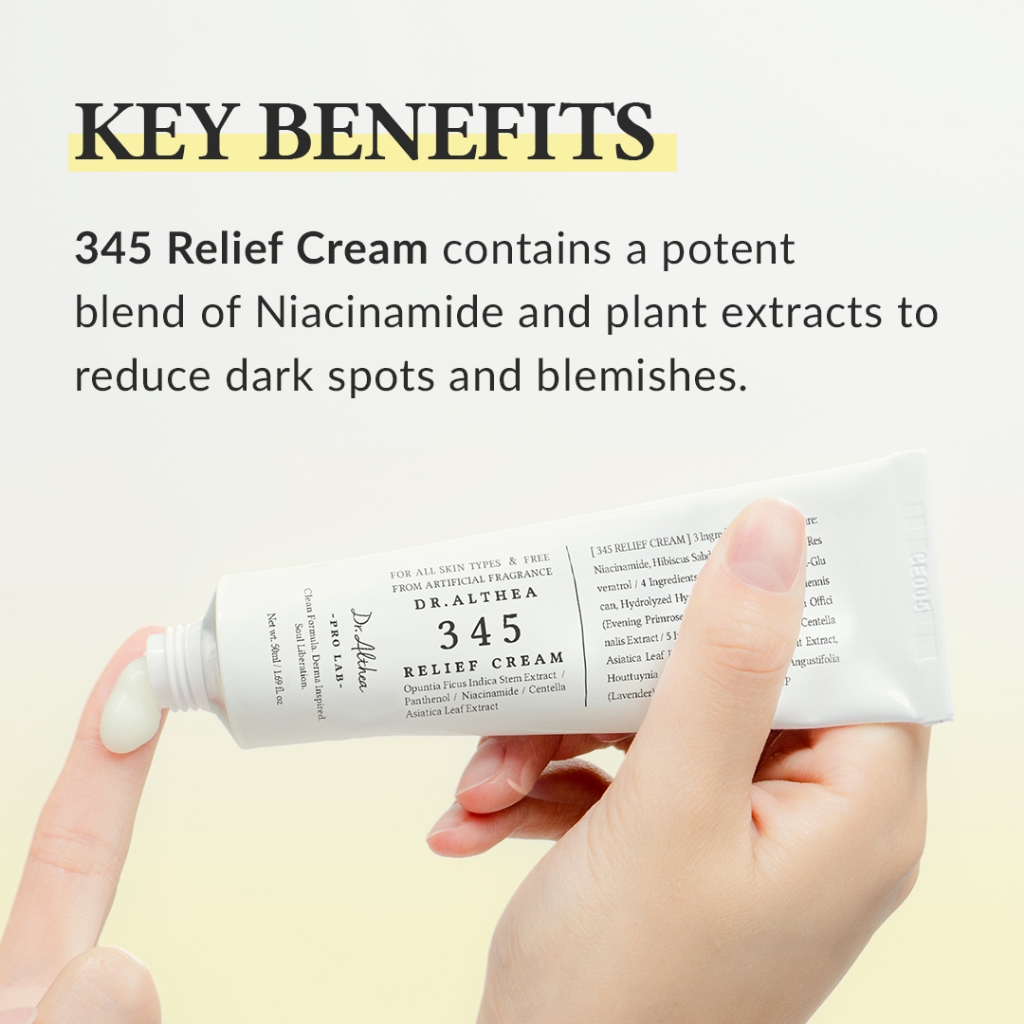 Dr.Althea 345 รีลีฟ ครีม 50ml | Shopee Thailand