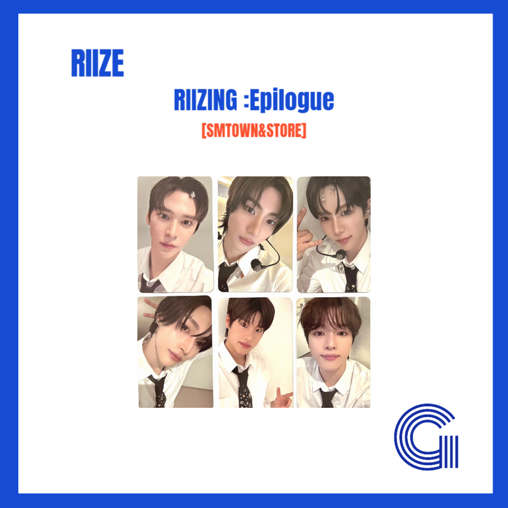 [SMTOWN&STORE Pob]rize- RIIZING : Epilogue(NO ALBUM) | Shopee Thailand
