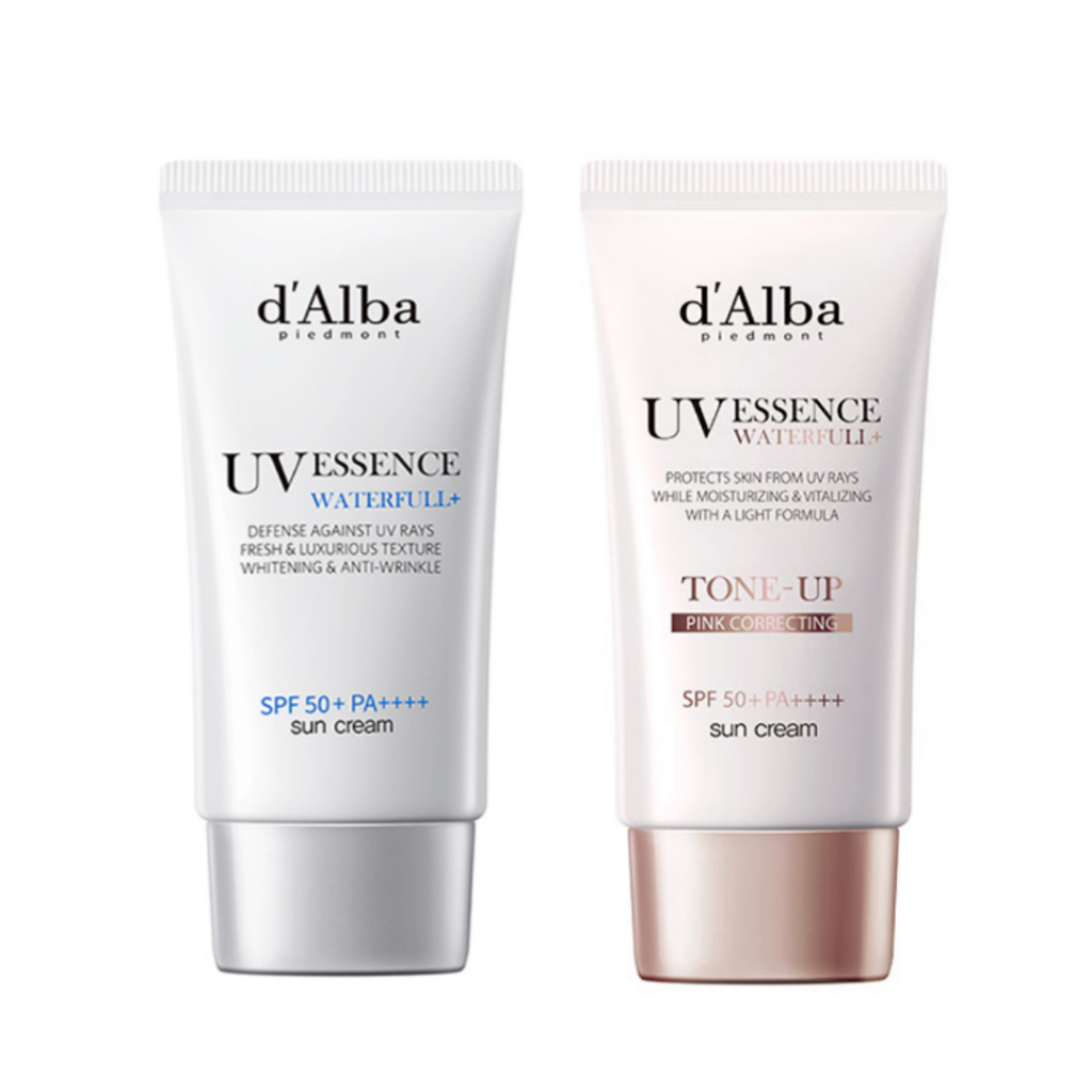 Dalba UV Essence Waterfull+ Sun Cream and Tone Up Sunscreen 50ml | Shopee Thailand