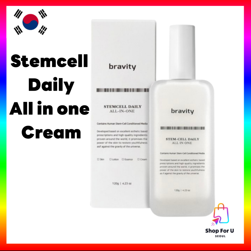 [Bravity] Stemcell Daily All in one Cream 120g | Shopee Thailand