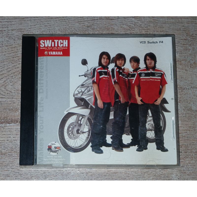 F4 Jerry Vic Ken Vanness วีซีดี Promo VCD Album Yamaha Switch F4 Thailand Edition / Not CD ...