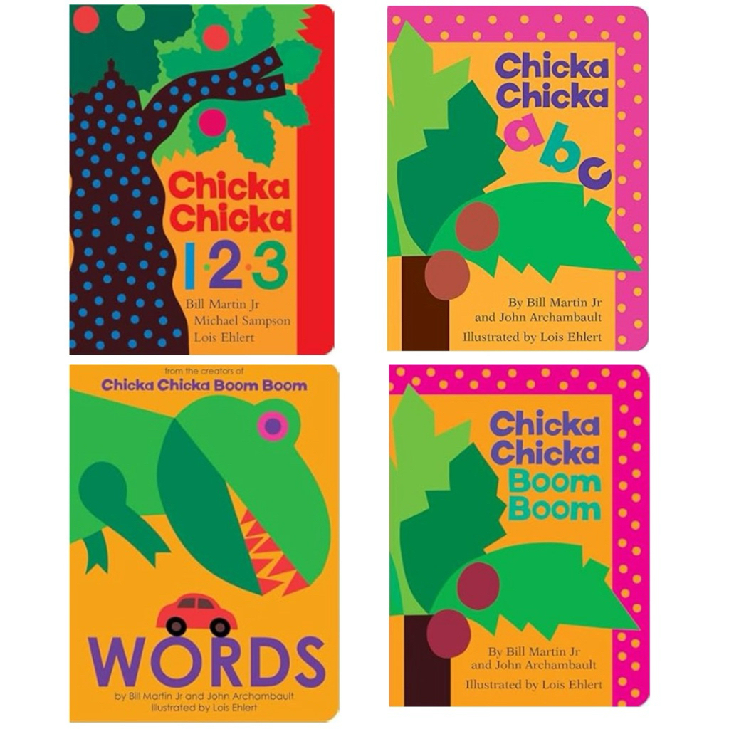 [SG] Chicka Chicka Boom Boom words 123 abc หนังสือกระดานเด็กทารก ...