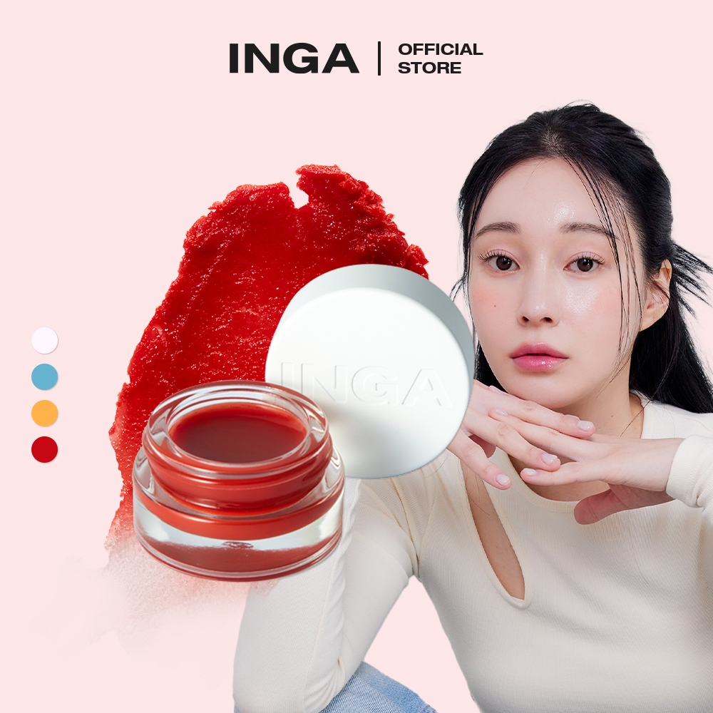 INGA Water Freeze Lip&Cheek (4 colors) อิงกา วอเทอร์ ฟรีส ลิป & ชีค คู ...