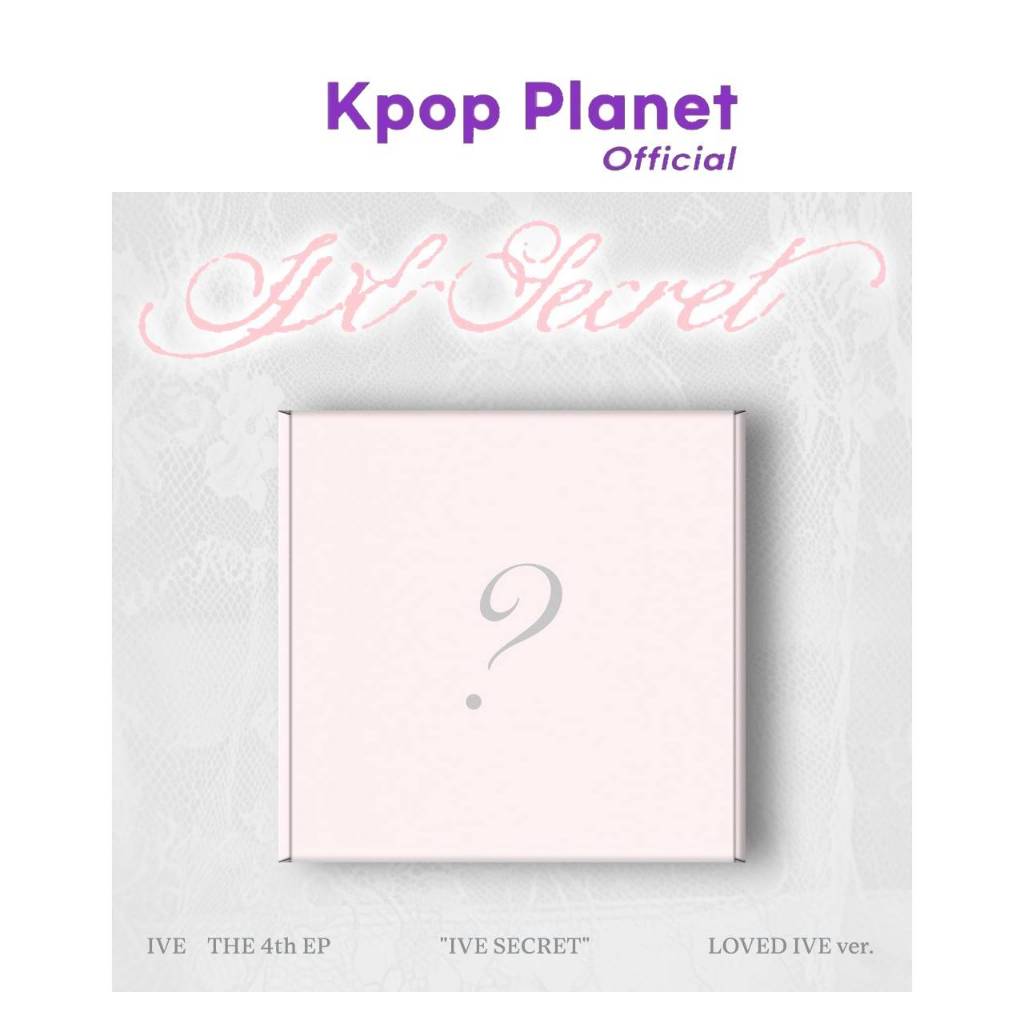 [Store POB/LOVED IVE ver.] IVE - 4th EP Album [IVE SECRET] | Shopee Thailand