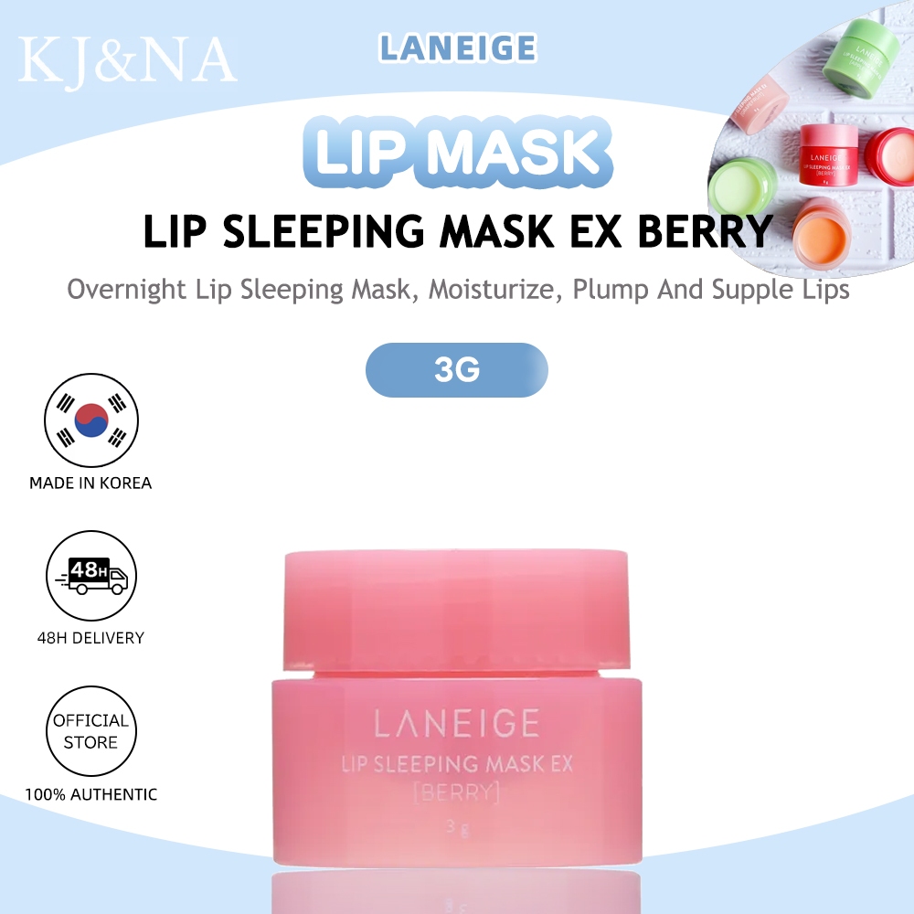 [LANEIGE] Lip Sleeping Mask EX Berry 3g | Shopee Thailand