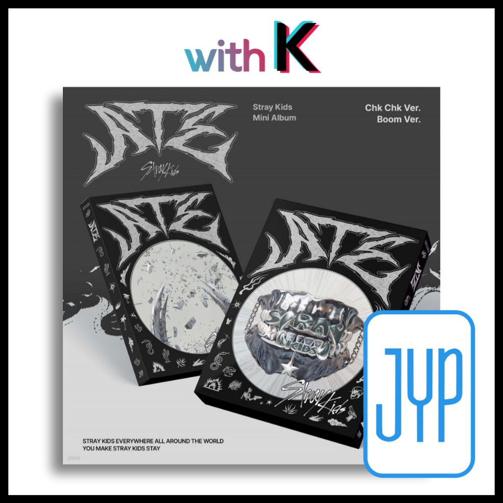 [JYP] Stray Kids - ATE / Mini Album (Chk Chk ver., Boom ver.) | Shopee ...