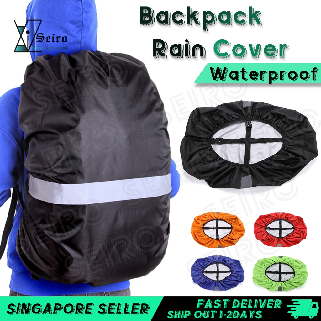 SG20L/35L/45L/60L กระเป๋าเป้สะพายหลัง Rain Cover กันน้ํา Universal กระเป๋าเป้สะพายหลัง Rainmcoat ...