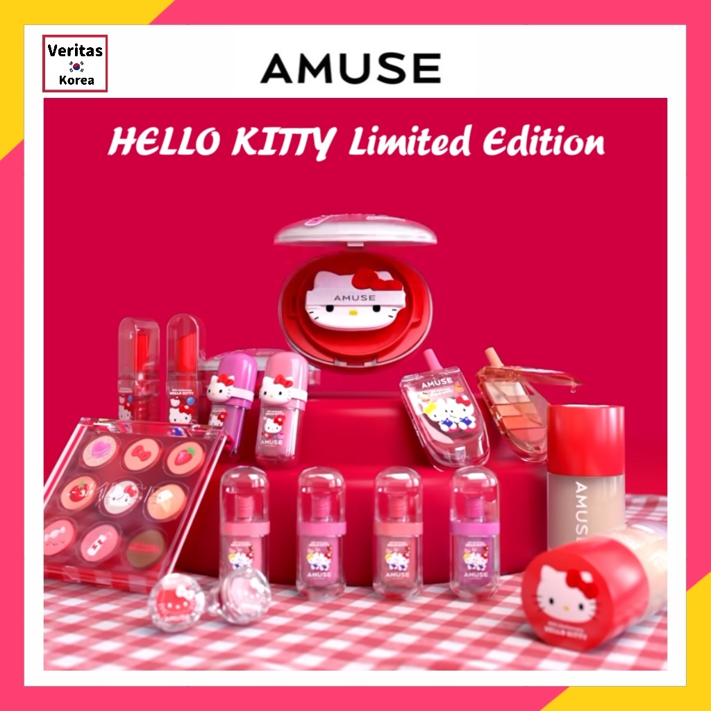 AMUSE Hello KITTY Limited Edition BEBE TINT / JEL-FIT TINT/ โทรศัพท์ ...