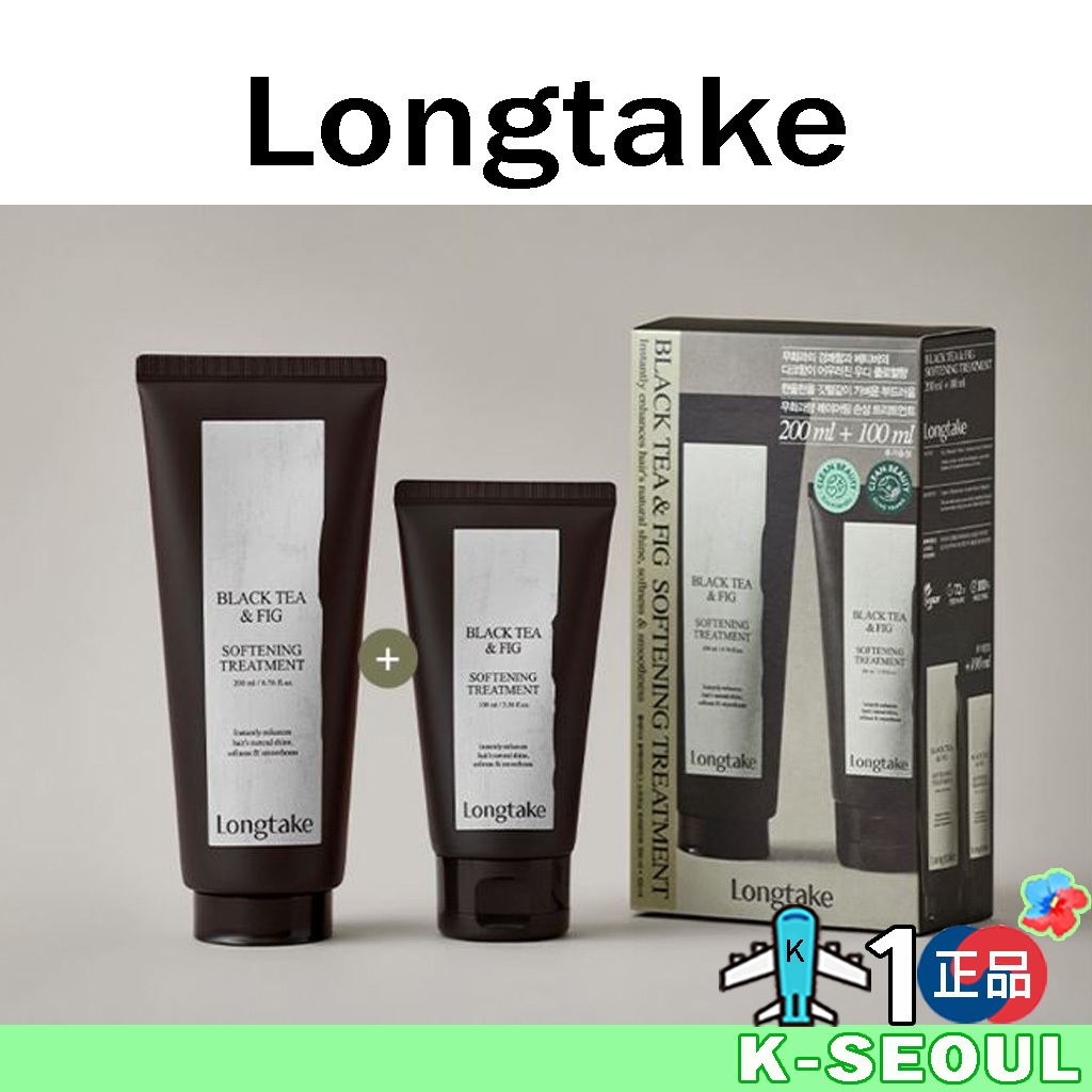 [K-Life] Longtake INTENSIVE TREATMENT SANDAL WOOD BLACK TEA & FIG 200ml+100ml | Shopee Thailand