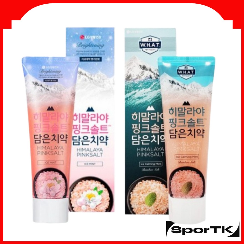 Lg H&H Himalaya Pink Salt Toothpaste 100g (Ice Mint / Ice Calming Mint ...