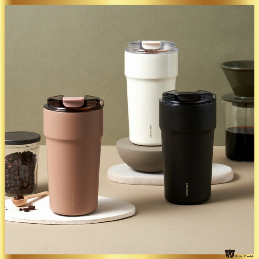 Locknlock Metro Cafe Ceramic-Coated STS304 Leak-proof Tumbler 400ml ...