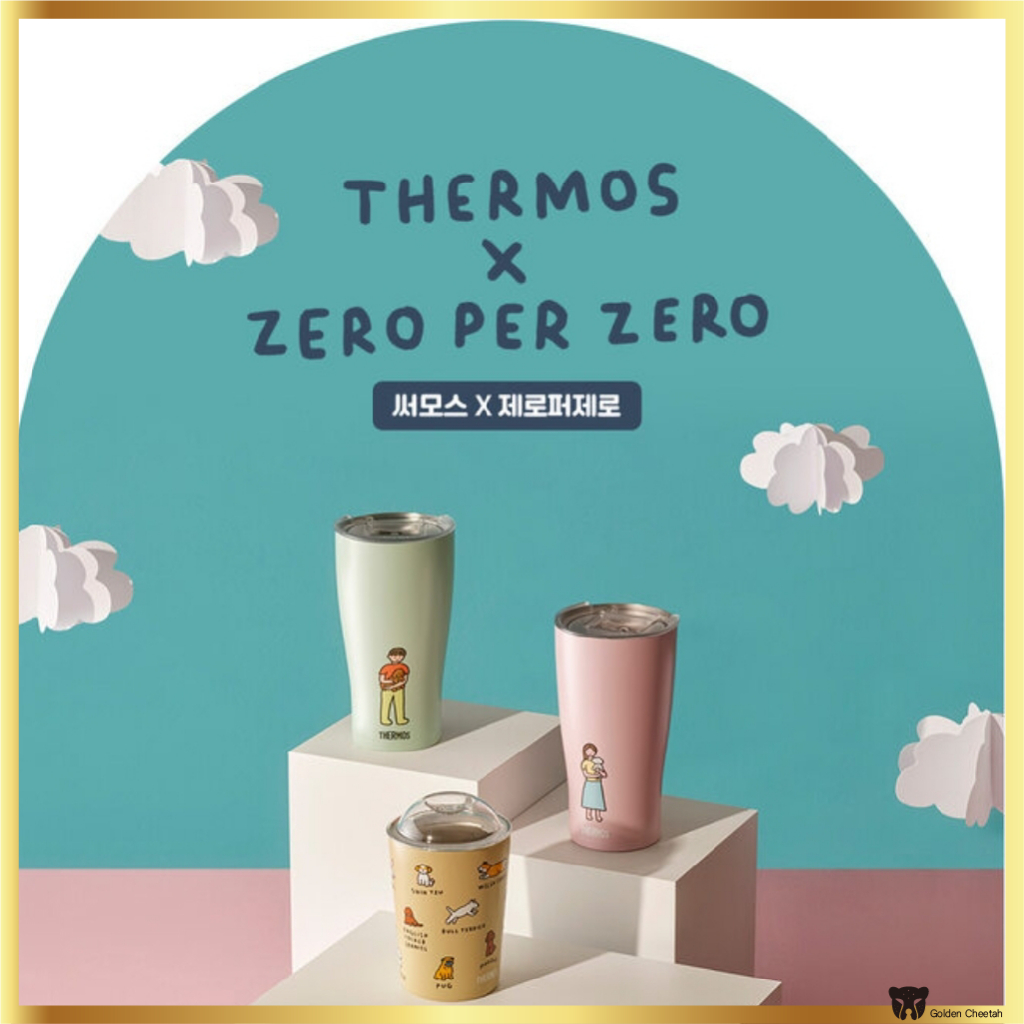 Thermos x Zero per Zero Pastel Stainless Tumbler JDE-601KLC | Shopee Thailand