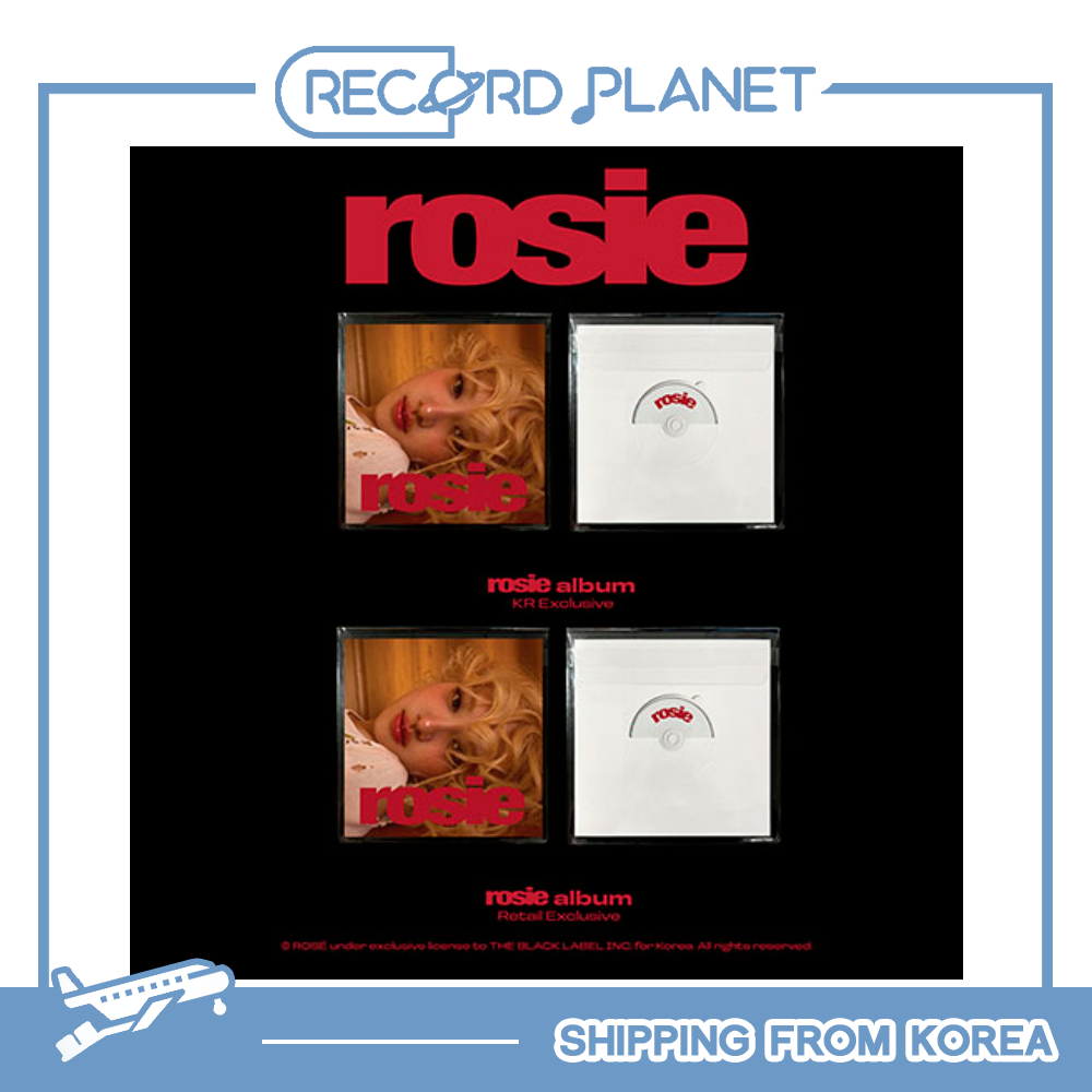 ROSE - ROSE first studio album ‘rosie’ (KR Exclusive, Retail Exclusive ...