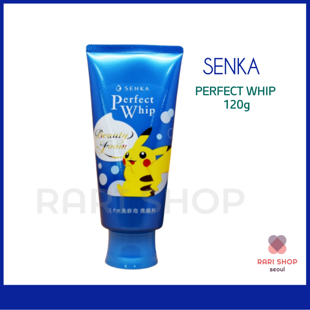 [ Senka] Perfect Whip Facial Cleanser (120g/40g) โฟมล้างหน้าโปเกมอน (นําเข้าจากญี่ปุ่น) | Shopee ...