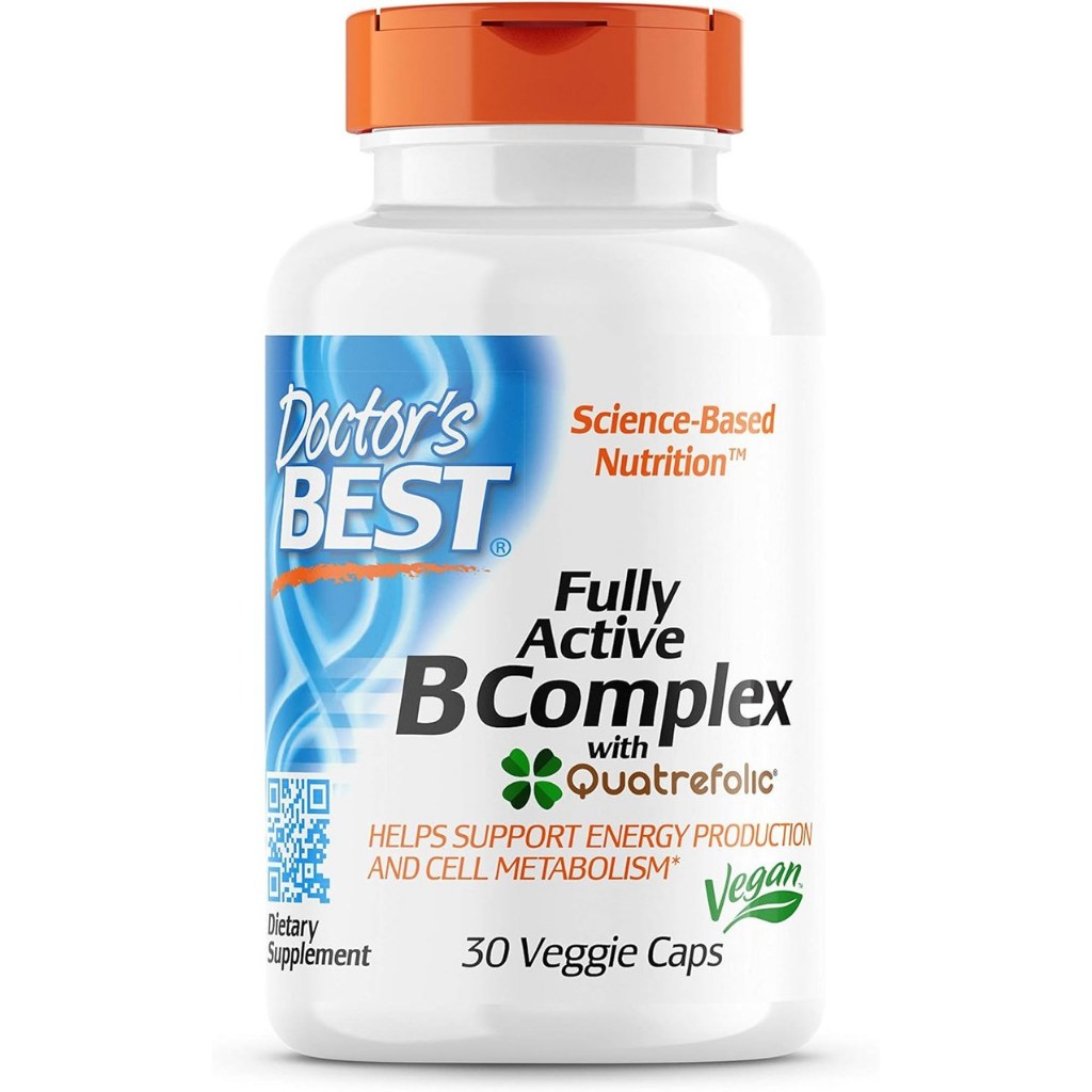 Doctors Best Fully Active B Complex Veggie Caps, 30 Count - ผลิตใน ...