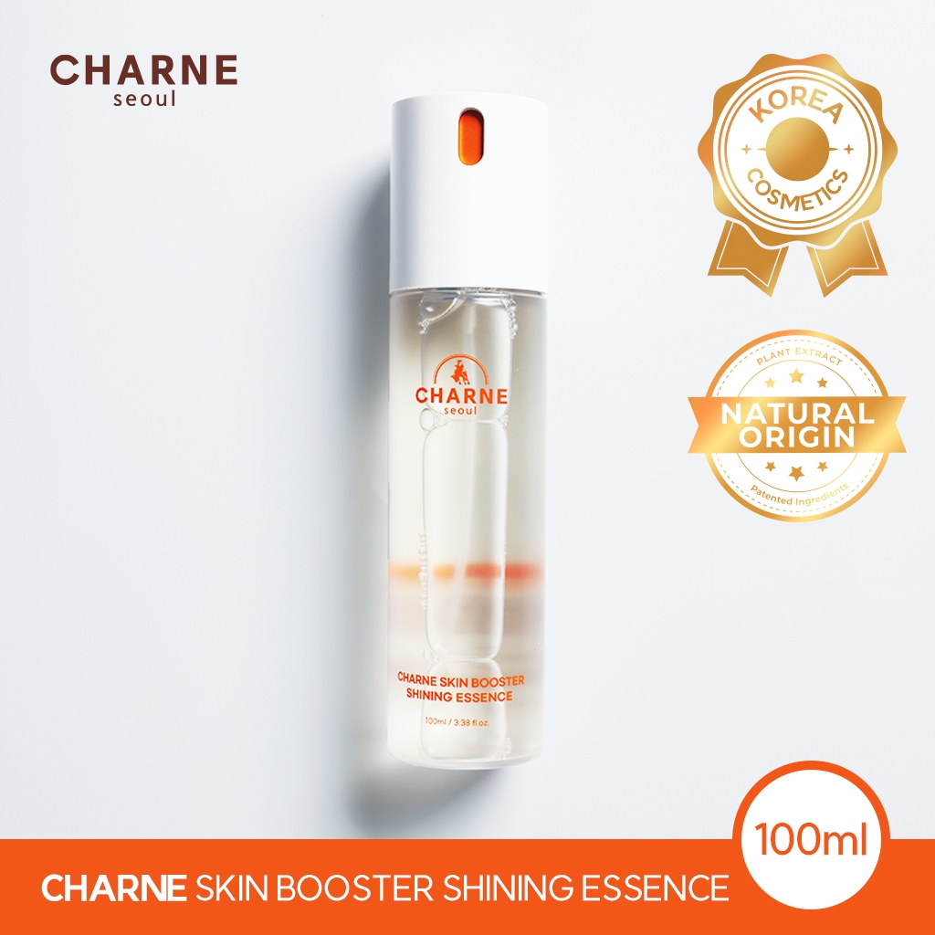 เซรั่ม CHARNE Skin Booster Shining Essence 100ml, มีส่วนผสมที่เดอร์พืช ...